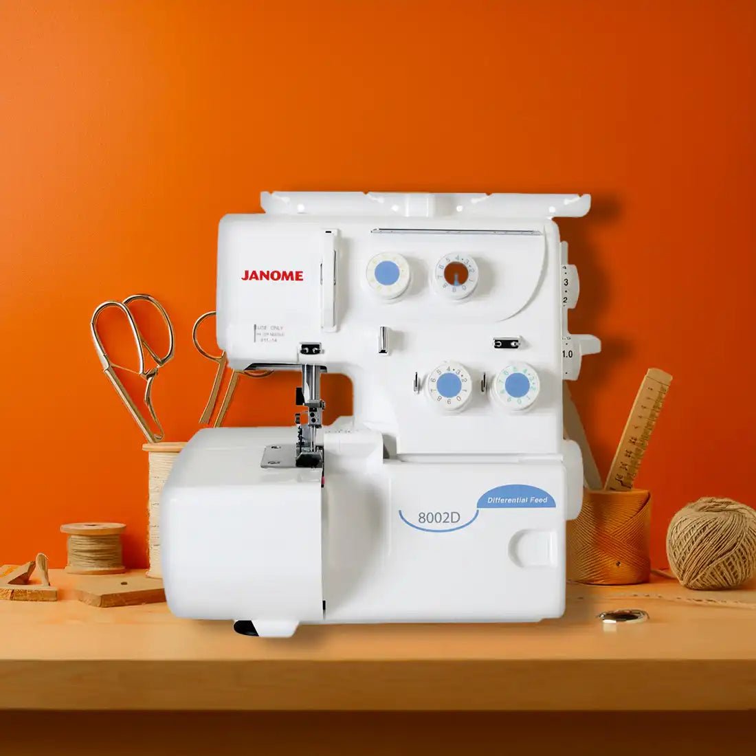 Janome 8002D – Surjeteuse idéale pour débutants