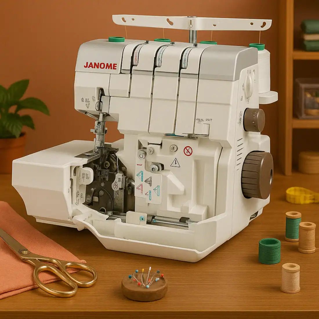 Janome AirThread 2000D Professional : Guide complet